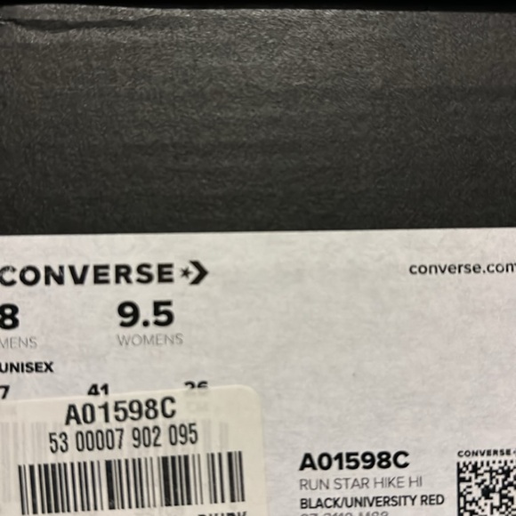 Converse | Shoes | Converse Womens Run Star Hike Hi A598c | Poshmark